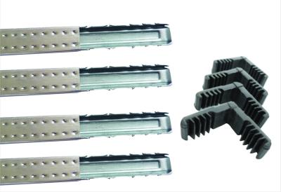 China China manufacturer insulating glass Aluminum spacer Steel straight corners connectors angles for sale