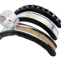 China Double Glazed Insulating Glass Spacer Aluminum Material Butyl Spacer for sale