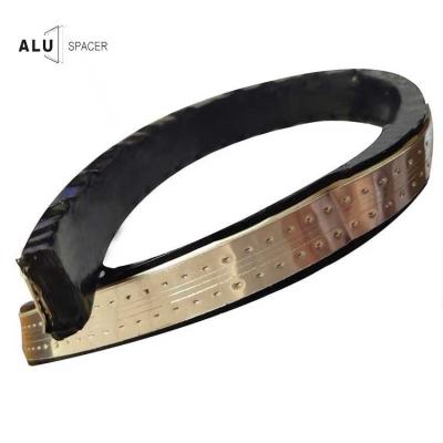 China Rubber Molecular Sieve Desiccants Double Glazing Black Warm Edge Spacer for sale