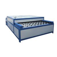 China Glass Hot Press Machine heated roller press machine for sale