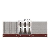 China Insulating glass vertical washing machine with open top for sale