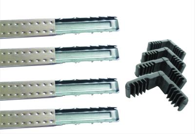 China China manufacturer insulating glass Aluminum spacer Steel straight corners connectors angles for sale