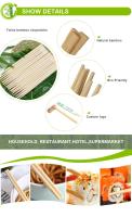 China Custom Logo Carbonized Bamboo Chopsticks Length 20.5cm/23cm Eco-Friendly Material for sale