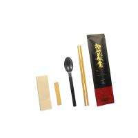 China Restaurant Disposable PP Cutlery Bag Set with Biodegradable Napkin and Printed Logo for sale