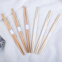 China Eco-friendly Natural Healthy Custom Printed Bamboo Chopsticks for Sushi Restaurant TWINS for sale