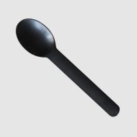 China Small Dessert Spoons Made of Biodegradable Cornstarch with Customized Logo and Color for sale