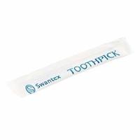 China Natural Bamboo Toothpick with Personalized Logo and Paper Package Size 8.5cm*1.6cm for sale