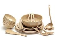 China Novelty Design 100% Compostable Wheat Straws Cutlery Set for Eco-Friendly Dining for sale