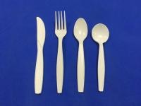 China Compostable Cornstarch Cutlery Set for Sustainable Potluck Dinners and Catered Events for sale