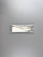 China 1 Piece Separately Wrapped Disposable Spork in Kraft Paper Box Customized for You for sale