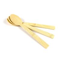 China Party Restaurant Picnic and Home 2023 Eco-Friendly Disposable Bamboo Cutlery Set with Napkin for sale
