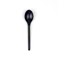 China 100pcs/Box Disposable Cutlery Heavy Duty Ice Cream Spoon 13cm Length for sale