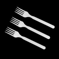 China Convenient and Eco-Friendly CPLA Cutlery Set for Everyday in Restaurants for sale