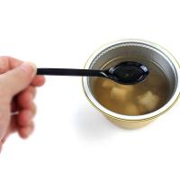 China 100pcs/Box Disposable Cutlery Heavy Duty Ice Cream Spoon 13cm Length for sale