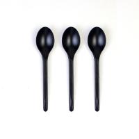 China 100pcs/Box Disposable Cutlery Heavy Duty Ice Cream Spoon 13cm Length for sale