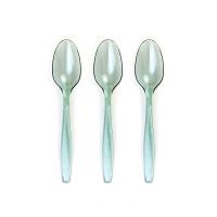 China 100pcs/box Heavy Duty Biodegradable Silverware Long Cutlery Disposable 100pcs/box for sale