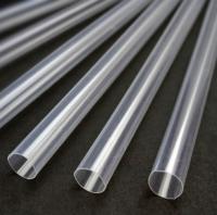 China Bar Accessories Type Drinking Straws 6mm Diameter ECO Friendly Custom Transparent PLA for sale