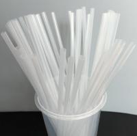 China Bar Accessories Type Drinking Straws 6mm Diameter ECO Friendly Custom Transparent PLA for sale