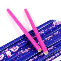 China Lightpink Stock Color Boba Paper Thick Straw Slushie Paper Straws with Printing for sale
