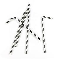 China U Shape Paper Drinking Straws for Disposable in Eco-Friendly Food Beverage Stores for sale