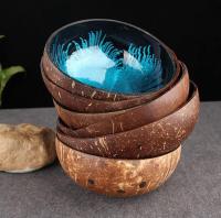 China 100% Coconut Shell Love Heart Bowls Eco Friendly and Unique Design for Healthy Eating for sale