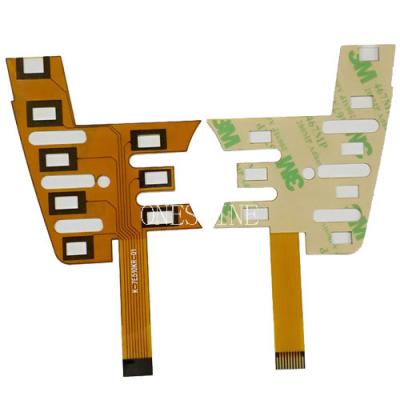 China 0.5Oz Copper Single Layer Flex PCB Board with 3M Sticker for sale