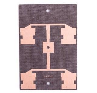 China Double Sided Carbon Oil Gold PCB Taconic High Frequency for sale