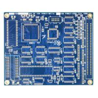 China FR4 Double Sided PCB Blue Solder Mask for Electronic Mini Pad for sale