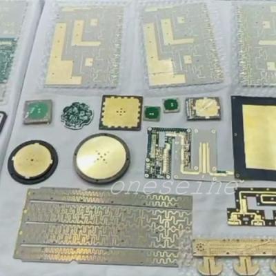China Rogers GSM Antenna RF Microwave PCB 2 Layer 1.6mm Black for sale