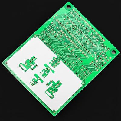 China Double Side Rogers PCB Board in White Silkscreen for Superior Performance and Advanced Electronic Design for sale