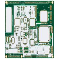 China Pcb Fabrication with 6 Layers Rogers PCB Board in White Silkscreen for sale