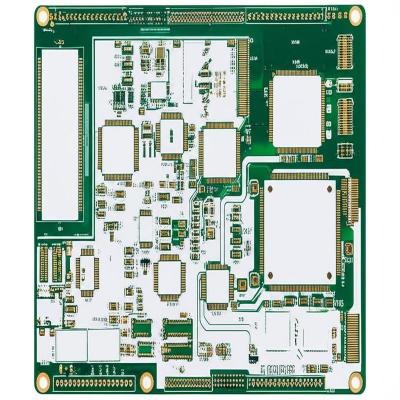 China Pcb Fabrication with 6 Layers Rogers PCB Board in White Silkscreen for sale