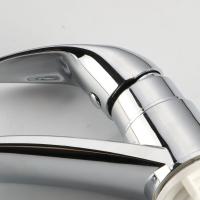 China Zinc Single Cold Water Wash Basin Faucet Chrome European Handle 1.2GPM Water Saving for sale