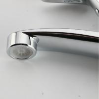 China Zinc Single Cold Water Wash Basin Faucet Chrome European Handle 1.2GPM Water Saving for sale