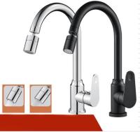 China SUS304 Single Handle Kitchen Faucets Hot And Cold Tap Mixer Chrome for sale
