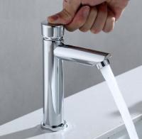 China OEM Deck Mounted Bathroom Faucets Single Handle Self Closing for sale