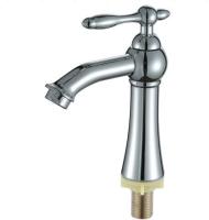 China SUS304 Deck Mounted Bathroom Vessel Sink Faucet Lever Handle 1.2GPM for sale
