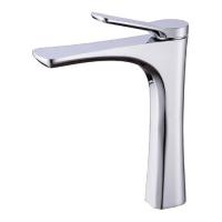 China Brass Modern Single Hole Single Handle Basin Mixer Chrome Matte Black Gold Grey 1.2GPM for sale