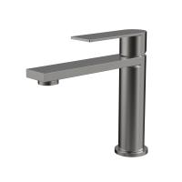 China SUS304 Stainless Steel Single Hole Basin Mixer Matte Black 1.2GPM for sale