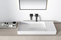 China ODM Single Lever Basin Mixer Chrome Matte Black Wall Mounted Taps for sale