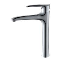 China Brass Single Handle Basin Mixer Matte Black Chrome Gold Single Hole Basin Tap for sale