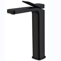 China Deck Mounted Single Handle Basin Mixer High Pressure Vessel Sink Faucet Brass Chrome 1.2GPM for sale