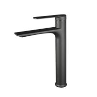 China Zinc Modern Single Handle Basin Mixer Chrome Vessel Sink Faucet 1.2GPM 60PSI for sale