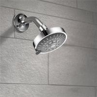 China 4Inch Single Wall Mounted Shower Head Adjustable Ball Joint In Chrome for sale