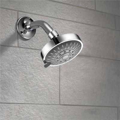 China 4Inch Single Wall Mounted Shower Head Adjustable Ball Joint In Chrome for sale