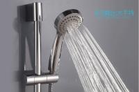 China Ergonomic ABS Shower Head In Chrome 3 Spray Removable Shower Head for sale
