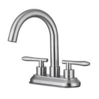 China 4 Inch Centerset 2 Handle Bathroom Faucet CUPC for sale