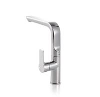 China Aerated Stream Spray Type Single Handle Kitchen Faucet with Ceramic Valve for sale