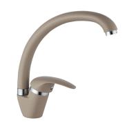 China Brass Kitchen Faucet Sink Mixer Tap Single Handle Swivel Spout Chrome 2.2 GPM for sale