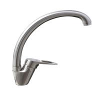 China Brass Kitchen Faucet Sink Mixer Tap Single Handle Swivel Spout Chrome 2.2 GPM for sale